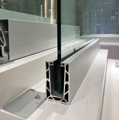 China Aluminium Hardware Railing Glass Clamp Balkon Balustrade LED Glass Railing Prijs Te koop