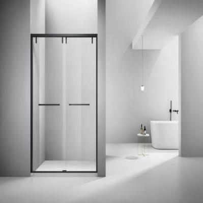 Cina Casella di doccia di vetro porta singola su misura porta semiframmata porta di doccia di vetro moderna in vendita