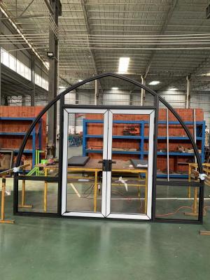 Cina Vetro isolante 5+12A+5 MM con profilo in alluminio 6063-T5 per porte e finestre ad arco in vendita