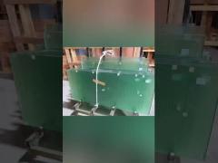 Drielagen anti-glijvloer gelaagd glas ondersteuning Aanpassing van verschillende anti-glijpatronen