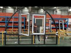 Vetro isolante 5+12A+5 MM con profilo in alluminio 6063-T5 per porte e finestre ad arco