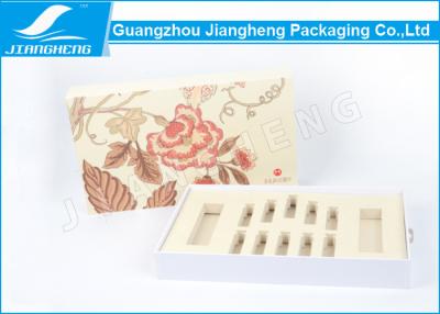 Cina Cosmetici che imballano progettazione floreale divisa del cassetto di rettangolo delle scatole di cartone in vendita
