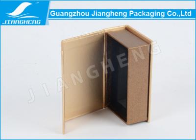 Cina Carta d'imballaggio della carta dell'oro delle scatole del profumo magnetico fatto a mano con l'inserzione di EVA in vendita