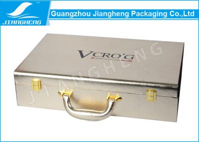 Cina Grande progettazione di cuoio elegante del diamante di lampeggiamento del contenitore di regalo per Storaging in vendita