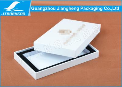 Cina logo inciso dorato bianco d'imballaggio della carta patinata dei contenitori di regalo del cartone di caso di iPhone in vendita