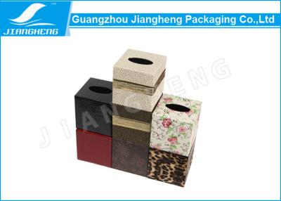 中国 ティッシュの使用、さまざまな種類色のために包む美しい革ギフト用の箱 販売のため