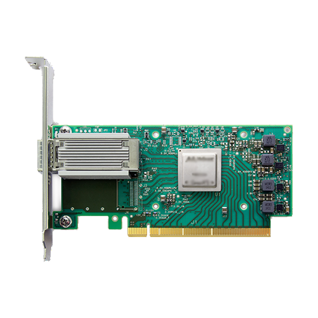 Mellanox MCX515A-GCAT Network Interface Card front view