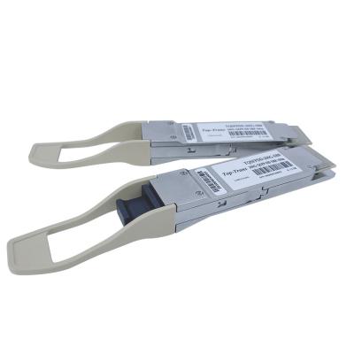 중국 200G QSFP56 SR4 100M T-FX4FNS-N00 EML 850nm 광학 모듈 원형 판매용