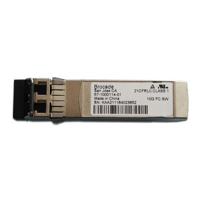 China Brocade XBR-000218 57-1000114-01 10G Fibre Channel SFP+ Transceiver 850nm 300m LC MMF Module for sale