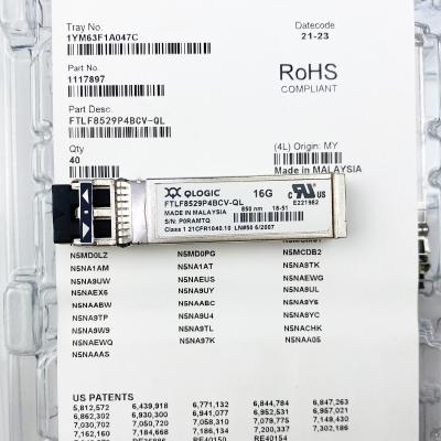 Cina Modulo ottico Qlogic FTLF8529P4BCV-QL del ricetrasmettitore di Manica 850nm SFP+ della fibra 16GB in vendita