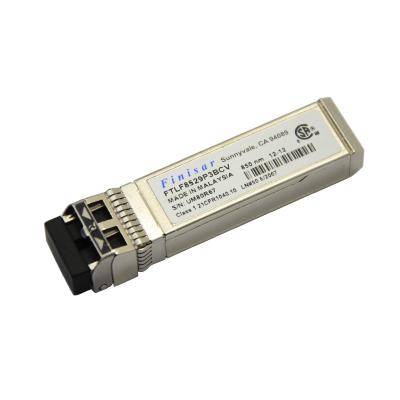 China FTLF8529P3BCV-QL 16G SFP+ 850nm Short Wavelength Hot Pluggable Optical Transceiver Module for sale