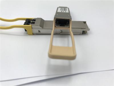 Китай 100GBASE-SR4 QSFP28 Модуль приемопередатчика 100G Multimode MPO 850NM 70M 100M MMF продается