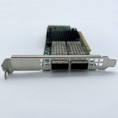 중국 모두 새로운 Mellanox MCX653106A-ECAT 네트워크 카드 PCI 인터페이스 도매 고성능 인피니밴드 컴퓨팅 데이터 센터용 판매용