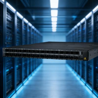 China NVIDIA MQM9790-NS2F 64-Port 400G InfiniBand Switch P2C Airflow for HPC Cluster for sale