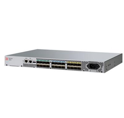 China Brocade G610 Fibre Channel Storage Switch 32G SFP+ 1U Rackmount SAN Switch for sale