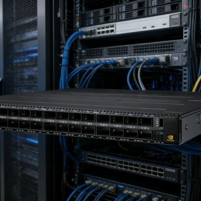 China NVIDIA Quantum-2 NDR IB Switch MQM9790-NS2R 32 OSFP 400Gb for DGX HPC Hyperscale AI Datacenter Cluster for sale