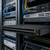 China NVIDIA MQM9790-NS2R Quantum-2 1U NDR 400Gb/s InfiniBand Switch 64 Ports 32 OSFP Unmanaged Reverse C2P Airflow for AI Cluster DGX H100 for sale