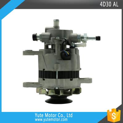 China YTM 4D30 24 volt 40A SINGLE PULLEY excavator tractor truck bus forklift alternator price list for sale