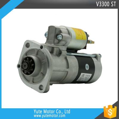 China YTM V3000 12V 9T construction pushdozer crane starter motor for DH70 for sale