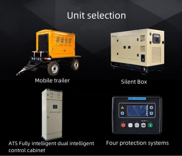 Quality 54A Rated Current 30KW/50KW/100KW/200KW/300KW/400KW Diesel Generator Sets 3.6L for sale