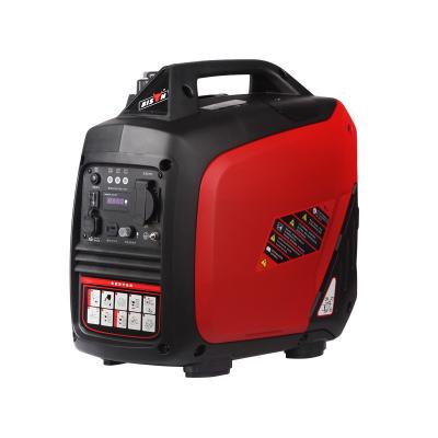 Quality 1.8kw Silent Mute Camping Gasoline Petrol Home Portable Generators Inverter Mini for sale