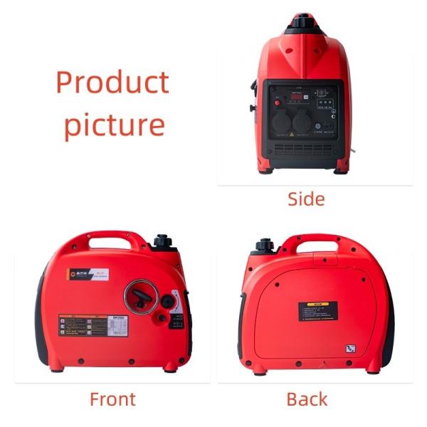 Quality 2.0KW Silent Mute Camping Generators Mini Inverter Gasoline Petrol Home Portable for sale