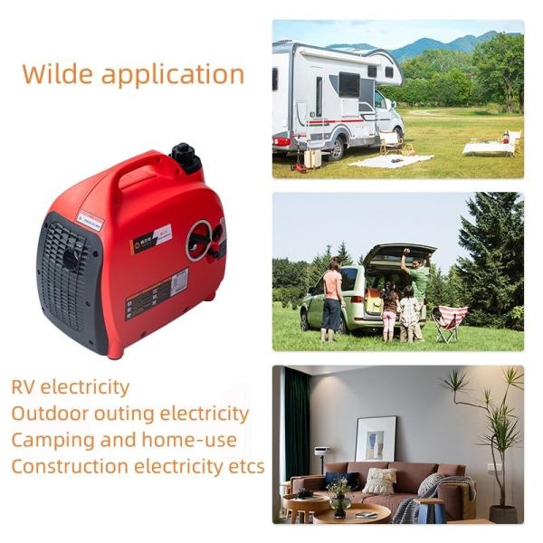 Quality Mini 2.0KW Frequency Conversion Gasoline Generator for Silent and Portable Power for sale