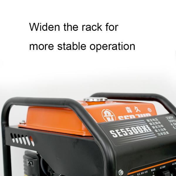 Quality 5KW 230V Home Gasoline Silent Portable Petrol Inverter Generator for sale