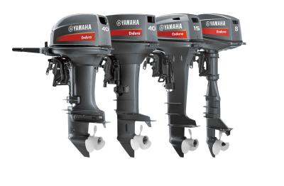 Cina 2- Stroke Outboard Engine Grey Yamaha 15 Hp Boat Engine 38KG in vendita