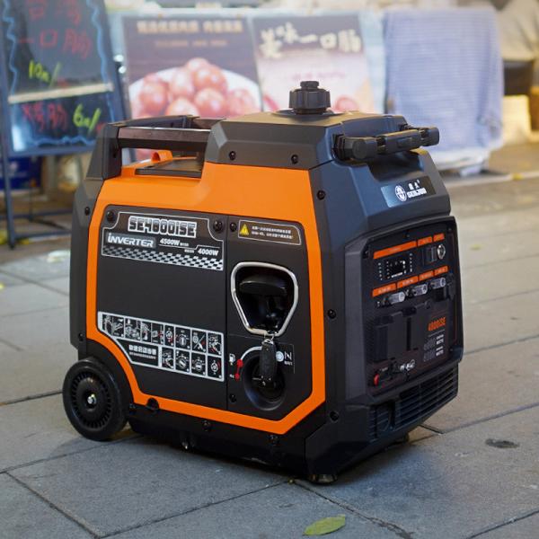 Quality 230V Rated Voltage Home Generator 4.5KW Portable Power Petrol Gasoline Generator for sale