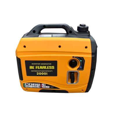 Cina 1kw 2kw 3kw Generatore di energia silenzioso portatile Fornisce energia elettrica 220v Benzina in vendita