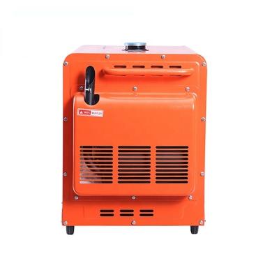 Cina 8.3A Corrente nominale 10KW 220/380V Miniera portatile all'aperto Set di generatori diesel piccoli silenziosi in vendita