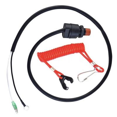 Cina Sostituire/riparazione Scopo Yamaha Outboard Switch chiave 6E9-82575-09 per tirare la corda gancio Flameout in vendita