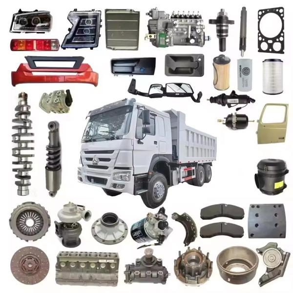 Quality Howo Truck Parts for A7 T7 T7h T5g Trucks 371 375 336 380 370 Dump Tipper for sale
