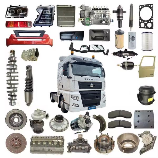 Quality Howo Truck Parts for A7 T7 T7h T5g Trucks 371 375 336 380 370 Dump Tipper for sale