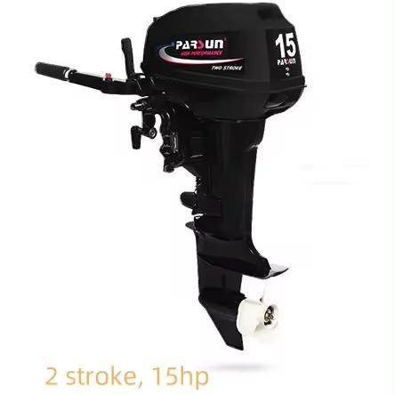 Quality 15HP 2 Stroke Cylinders Parsunn Gasoline Outboard Motor Assembly for Boat Engine for sale
