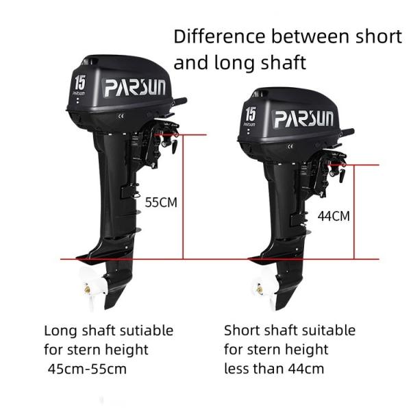 Quality 15HP 2 Stroke Cylinders Parsunn Gasoline Outboard Motor Assembly for Boat Engine for sale