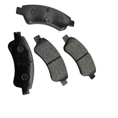 Quality Black Brake Pads for Toyota Original Front and Rear Wheels Professional Grade for sale