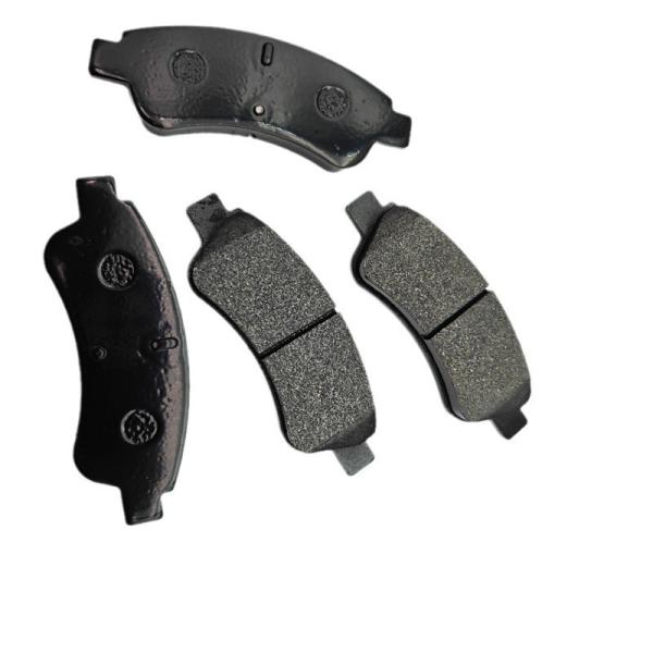 Quality Black Brake Pads for Toyota Original Front and Rear Wheels Professional Grade for sale