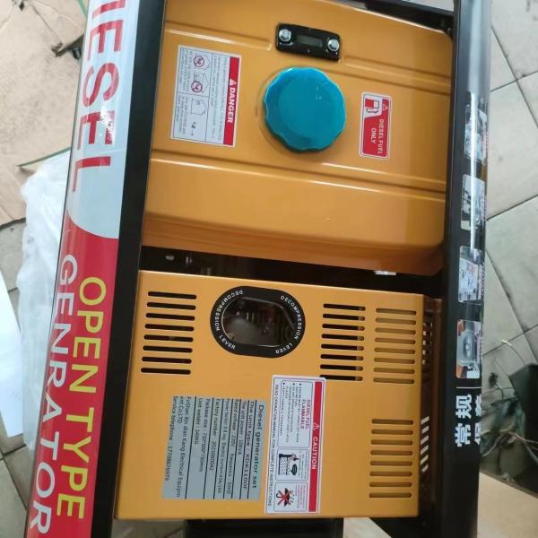 Quality Single-Phase 6/8/10kW Diesel Generator 220V 50/60HZ Frequency for Power Outage for sale