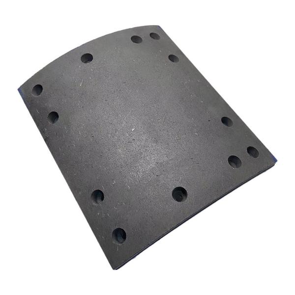 Quality KLS Truck Bus Spare Parts 12 Holes Semi-metallic Drum Brake Lining WVA 19369 19370 for sale