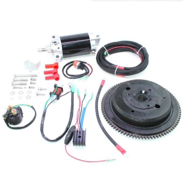 Quality Yamaha 66T-81800-0 40 HP 2 Stroke Outboard Electric Starter Conversion Kit for for sale