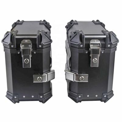 Cina Essenziale per le motociclette di uso generale 38L Box laterale di lega di alluminio anti caduta in vendita