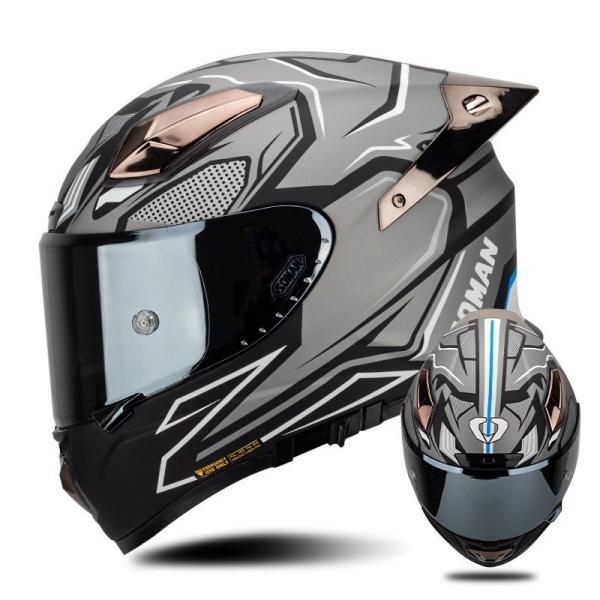 Quality Motorcycle Motocross Motorbike Helmets OEM Style Double Lens Helmet for Men and for sale