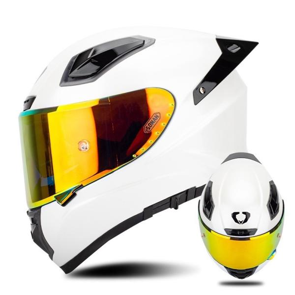 Quality Motorcycle Motocross Motorbike Helmets OEM Style Double Lens Helmet for Men and for sale
