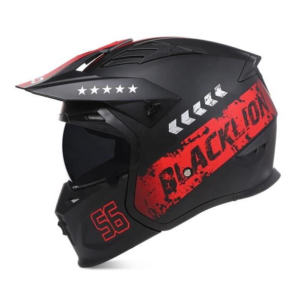Quality BLD-163-1 ABS Shell Motorcycle Full Face Bluetooth Helmet Versatile for Winter for sale