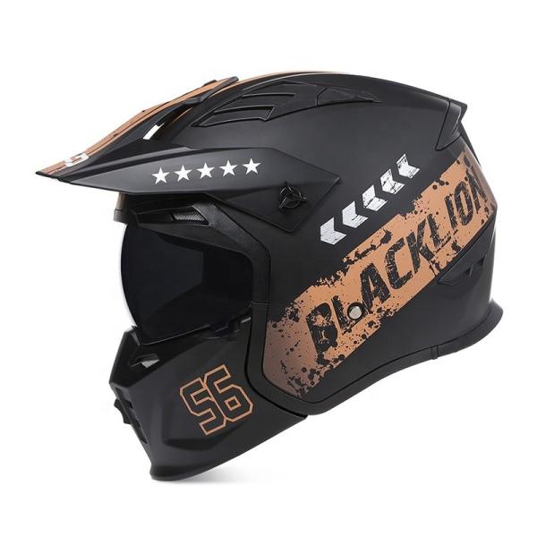 Quality BLD-163-1 ABS Shell Motorcycle Full Face Bluetooth Helmet Versatile for Winter for sale