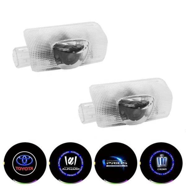Quality Upgrade Your Toyota's Welcome with 2008-2013 Year Car Door Light Led Logo for sale