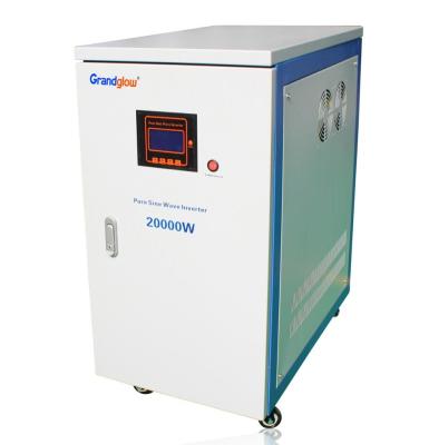 China Low frequency 20kW pure sine wave 192VDC 380VAC three-phase off grid inverter for solar power generation system for sale