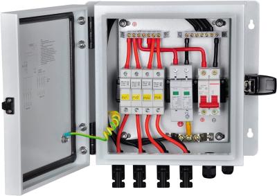 China 22 in 3out 500vdc Panel To Protect Solar Panels Pv String Combiner Box for over-current protection for sale